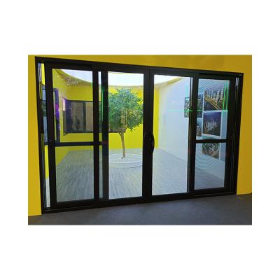 China Black Color Hurricane Impact Aluminium Casement Windows Mosquito Net Price For Home Design for sale