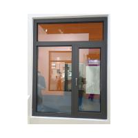 China Modern Design Thermal Break Design 2 Panels Aluminium Alloy Double Glaze 3x4 Casement Window for sale