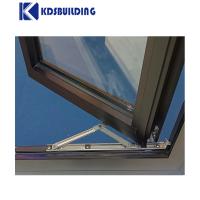 China Black Frame Broken Bridge Aluminium Casement Window Modern Manufacturers Supply Swing Window for sale