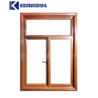 China High Quality Hurricane Impact Tempered Double Glazed Aluminum Casement Door And Window For Balcony for sale