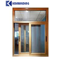 China Top Quality Luxury Residential Sound Hurricane Proof Aluminum Sliding Doors And Windows Designs for sale