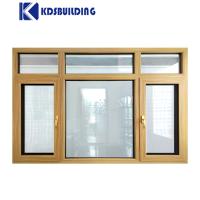China Top Quality Luxury Residential Sound Hurricane Proof Aluminum Sliding Doors And Windows Designs for sale
