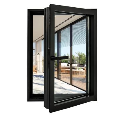 China Australia Standard Energy Saving luxury Thermal Break Insulation Aluminum Casement Windows For Home for sale
