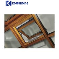 China Customized Double Tempered Glass Aluminum Awning Window With Top Fixed As 2047 Certificate For Sale for sale