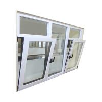 China KDSBuilding aluminum villa anti theft customized double glass tilt and turn sound proof window for residential windows for sale