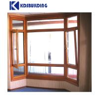China KDSBuilding Soundproof Resistant Heat Insulated Tilt And Turn Aluminium Windows With Grid And Alloy Accessories for sale