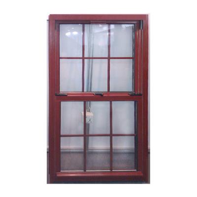 China KDSBuilding Window Single Double Hung Aluminum Smooth Up and Down Sliding Window Operation For Home With Grid for sale