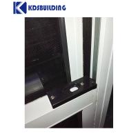 China Thermal Break Aluminum Profile Double Hung Windows For Houses With Glazing Glass Black Aluminum Frame Windows Doors for sale