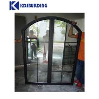 China KDSBuilding Aluminum Grid Burglar Proof Blind 30 X 70 Arch Windows With Casement Window Hinge Window Friction Stay for sale