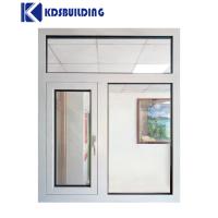 China Modern Style KDSBuilding Powder Coat White Frame Anoised Door Casement Aluminum Windows Cheap Price for sale