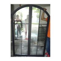 China KDSBuilding Luxury New Residential Windows Aluminum Window With Arch In The Top And Grid For Houses for sale