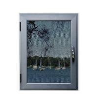 China KDSBuilding Covering Metal Casement Window With Mosquito Net Swing Window With Aluminum Frame And Grid for sale