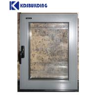 China KDSBuilding Covering Metal Casement Window With Mosquito Net Swing Window With Aluminum Frame And Grid for sale
