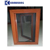 China KDSBuilding Big Size Double Glaze Chain Winder Wooden Colour Windows And  Aluminum Doors With Alloy windows catalogue for sale
