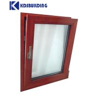 China Hurricane Impact Aluminum Thermal Break Triple Glaze Turn And Tilt Window With Mosquito Net for sale