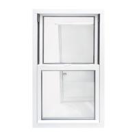 China Vertical Sliding Aluminum Hurricane Impact Bathroom Ventilation Double Hung Window Maintenance for sale