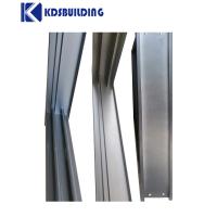 China KDSBuilding Black Frame Aluminium Horizontal Outside Sliding Window Grill Design In Windows for sale