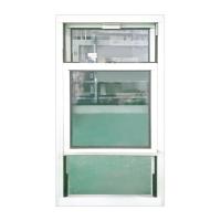 China KDSBuilding Hurricane Impact  Grill  Double Hung Aluminium Bathroom Ventilation Window Designs for sale