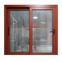 China KDSBuilding Customized Anti-burglar Tinted Glass Aluminium Outside Sliding Window Grill Design for sale