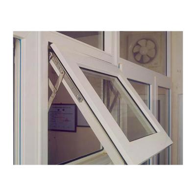 China Aluminum Chain Manufacture Winder Double Glazed Glass Hurricane Proof Aluminum Awning Window for sale