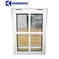 China Aluminum Chain Manufacture Winder Double Glazed Glass Hurricane Proof Aluminum Awning Window for sale