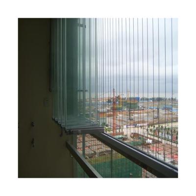 China Top Quality High Security Huge Aluminum Glass Frameless Bi Folding Fold Up Windows For  Balcony for sale