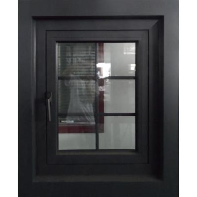 China KDSBuilding Profession Design French Style With Different Grids Black Frame Aluminum Windows For Houses for sale