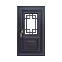 China KDSBuilding Profession Design French Style With Different Grids Black Frame Aluminum Windows For Houses for sale