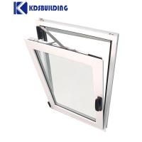 China Modern Design NFRC Certificate Waterproof Hurricane Impact Tilt And Turn Aluminium Window For Restaurant Kitchen for sale