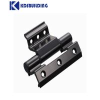 China KDSBuilding Thermal Bridge Black Color Aluminum Frame Casement Window For Office With Iron Window Grill for sale