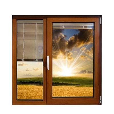 China Nfrc Certificated Hot Sale In Europe And North American Thermal Broken Aluminum Casement With Tinted Glass for sale