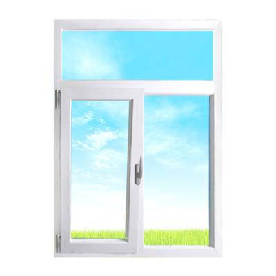 China Simple Design KDSBuilding Double&Triple Glass Narrow Frame Large Aluminum Tilt And Turn Window For Bathroom for sale