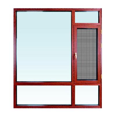 China KDSBuilding Top Sale Grid design Soundproof Glass Window For House Big Size With window Tint Film And Arch for sale