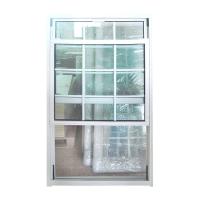 China KDSBuilding Hurricane Impac Bulletproof Glazed Luxury Rainproof Aluminum Vertical Sliding Double Hung Window for sale