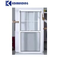 China KDSBuilding Hurricane Impac Bulletproof Glazed Luxury Rainproof Aluminum Vertical Sliding Double Hung Window for sale