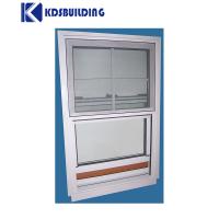 China KDSBuilding Hurricane Impac Bulletproof Glazed Luxury Rainproof Aluminum Vertical Sliding Double Hung Window for sale