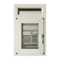 China German Style Hurricane Impact PDLC Film Smart Glass Window Casement Window With Anti Mosquito Stainless Steel Screen for sale