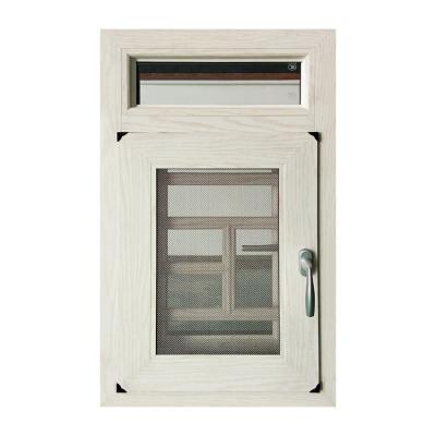 China German Style Hurricane Impact PDLC Film Smart Glass Window Casement Window With Anti Mosquito Stainless Steel Screen for sale
