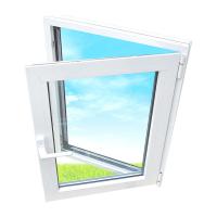 China Best Manufacturer KDSBuilding Double Glaze Tempered Soundproof Glass Aluminium Turn And Tilt Small Size Window For Bathroom for sale
