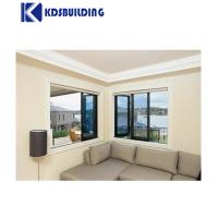 China KDSBuilding Modern Style Soundproof Laminated Glass Aluminum Horizontal Folding Windows For Kitchen Living Room for sale