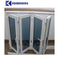 China KDSBuilding Modern Style Soundproof Laminated Glass Aluminum Horizontal Folding Windows For Kitchen Living Room for sale