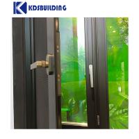 China Competitive Price Thermal Break Aluminum Swing Double Glaze Casement Window With Fix Glass for sale
