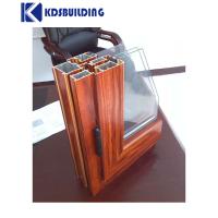 China Latest Design Thick Profile Aluminum Design For Copper Clad Slide And Door Casement Window With Grid Top Fix for sale