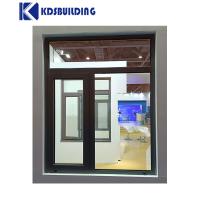 China Hurricane Impact Glass Middle Fix Competitive Price Thermal Break Aluminum Big Casement Window Blinds for sale