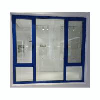 China Best Sale Competitive Price Double Tempered Glaze Aluminum Louver Casement Window Frames For Home for sale