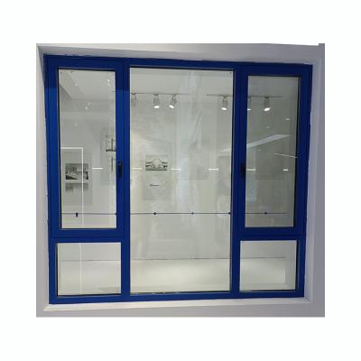 China Best Sale Competitive Price Double Tempered Glaze Aluminum Louver Casement Window Frames For Home for sale