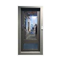 China Narrow Frame Hurricane Impact Burglar Proof Double Tempered Glaze Aluminum Casement Window For Home for sale