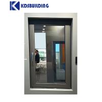 China Narrow Frame Hurricane Impact Burglar Proof Double Tempered Glaze Aluminum Casement Window For Home for sale