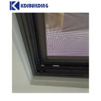 China Narrow Frame Hurricane Impact Burglar Proof Double Tempered Glaze Aluminum Casement Window For Home for sale