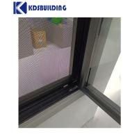 China Narrow Frame Hurricane Impact Burglar Proof Double Tempered Glaze Aluminum Casement Window For Home for sale